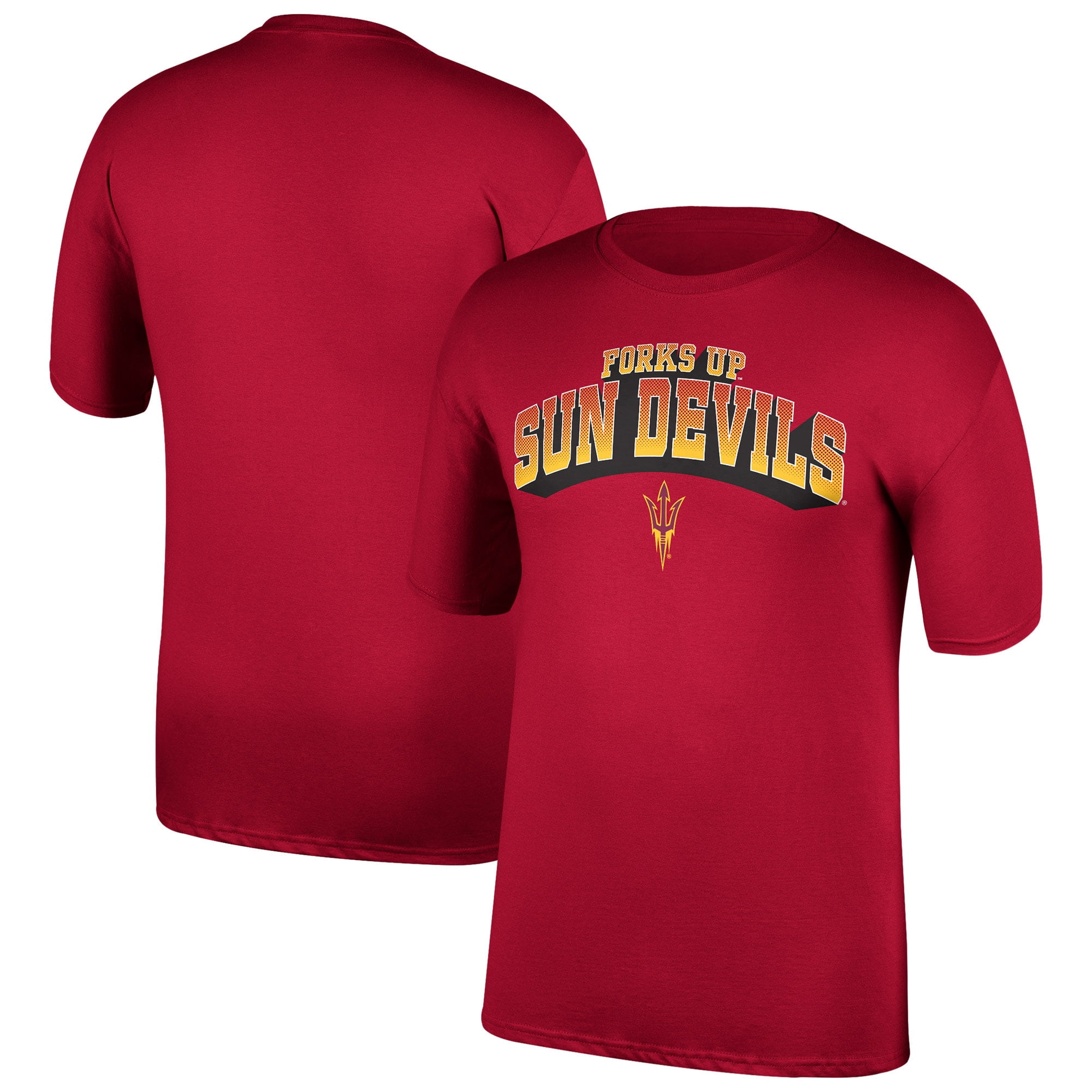 Men's Maroon Arizona State Sun Devils Logo T-Shirt - Walmart.com