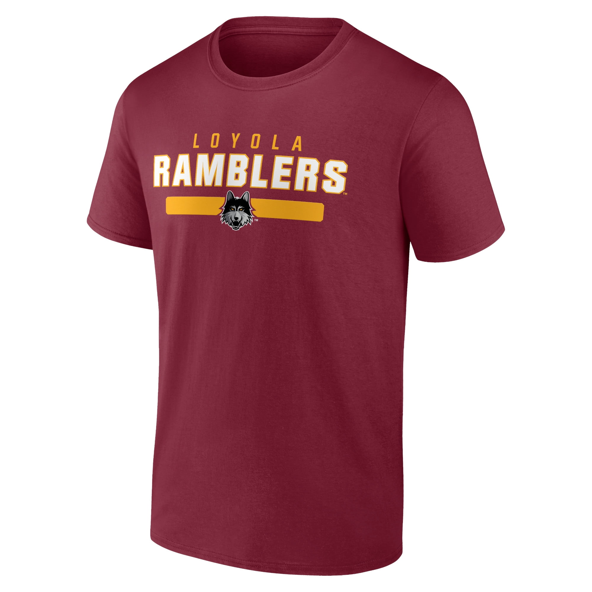 Men's Maroon Loyola Chicago Ramblers Team Strong T-Shirt - Walmart.com