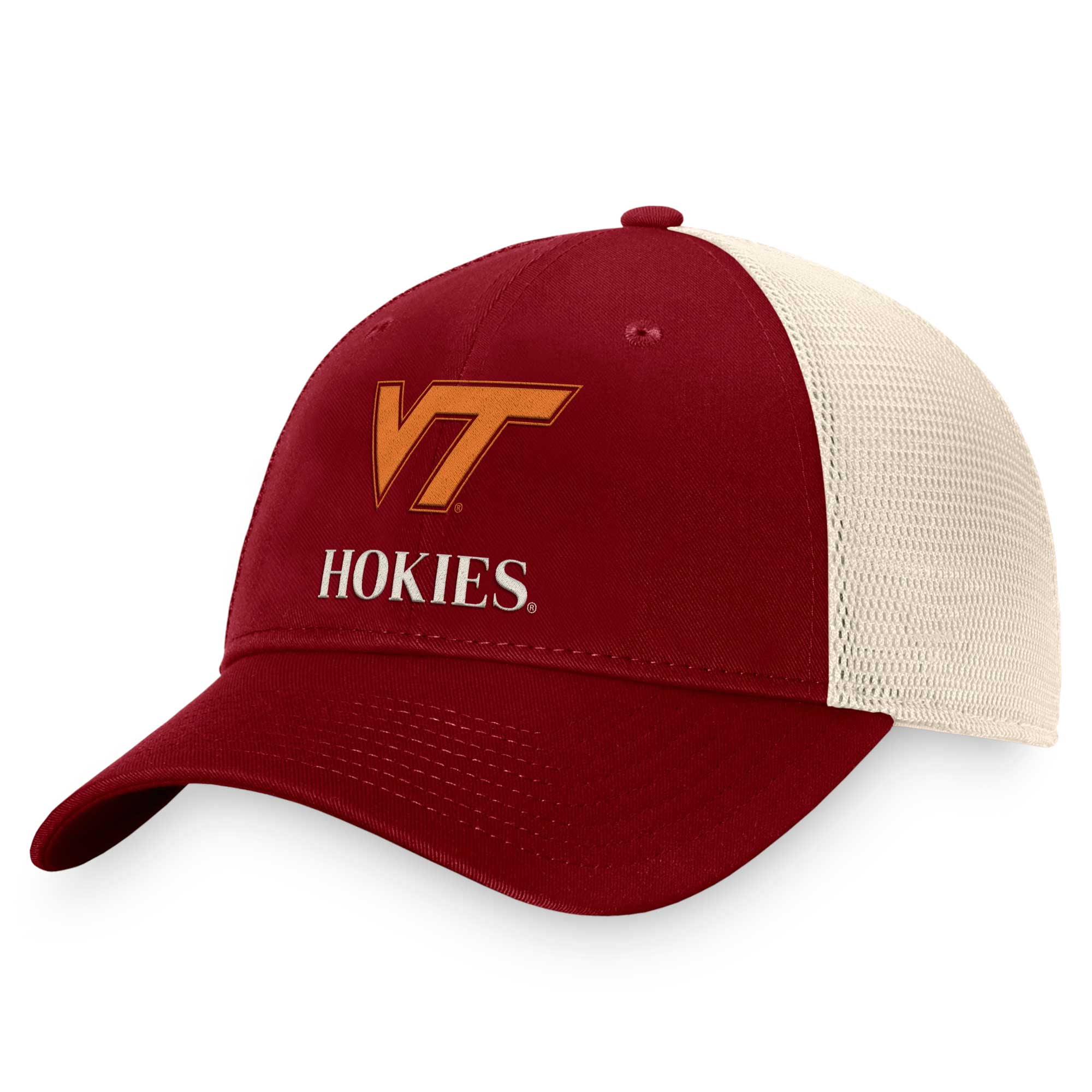 Men's Maroon Virginia Tech Hokies Special Ops Trucker Adjustable Hat ...