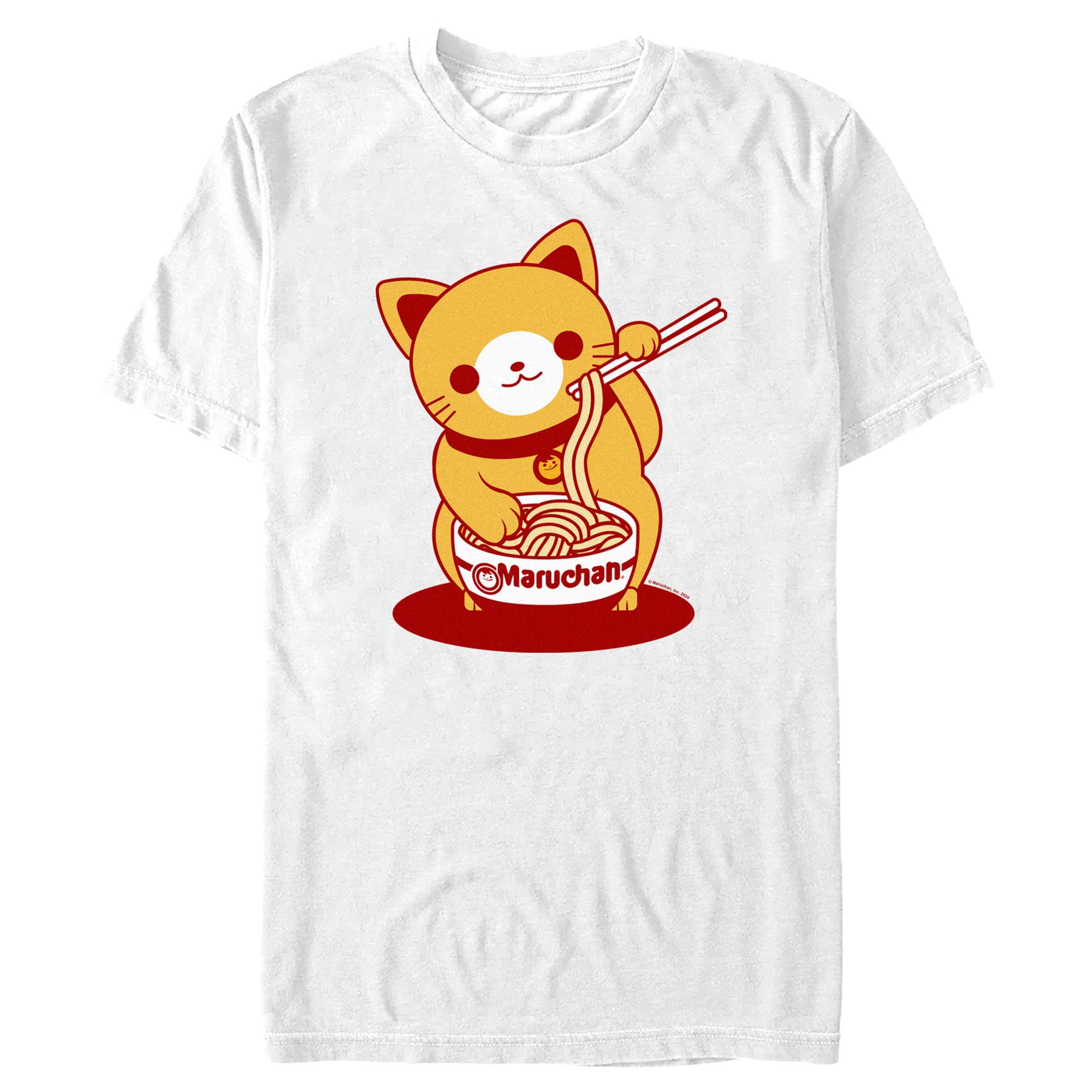 Men's Maruchan Cat Noodles Graphic T-Shirt - Walmart.com