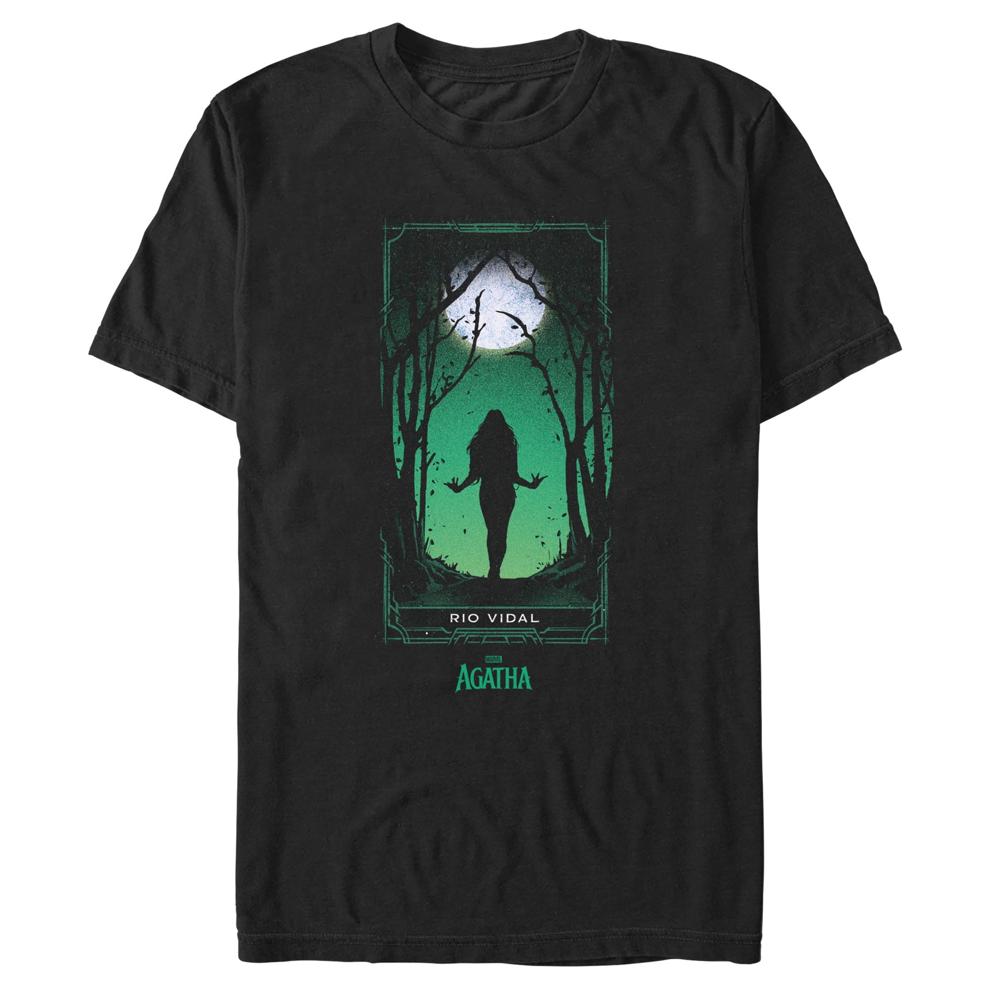 Men's Marvel: Agatha All Along Vidal Card Graphic T-Shirt - Walmart.com