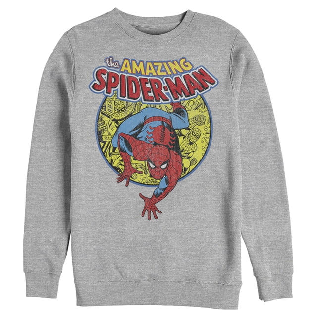 Men's Marvel Spider-Man Adult Spidey Responsibilities Sweatshirt ...