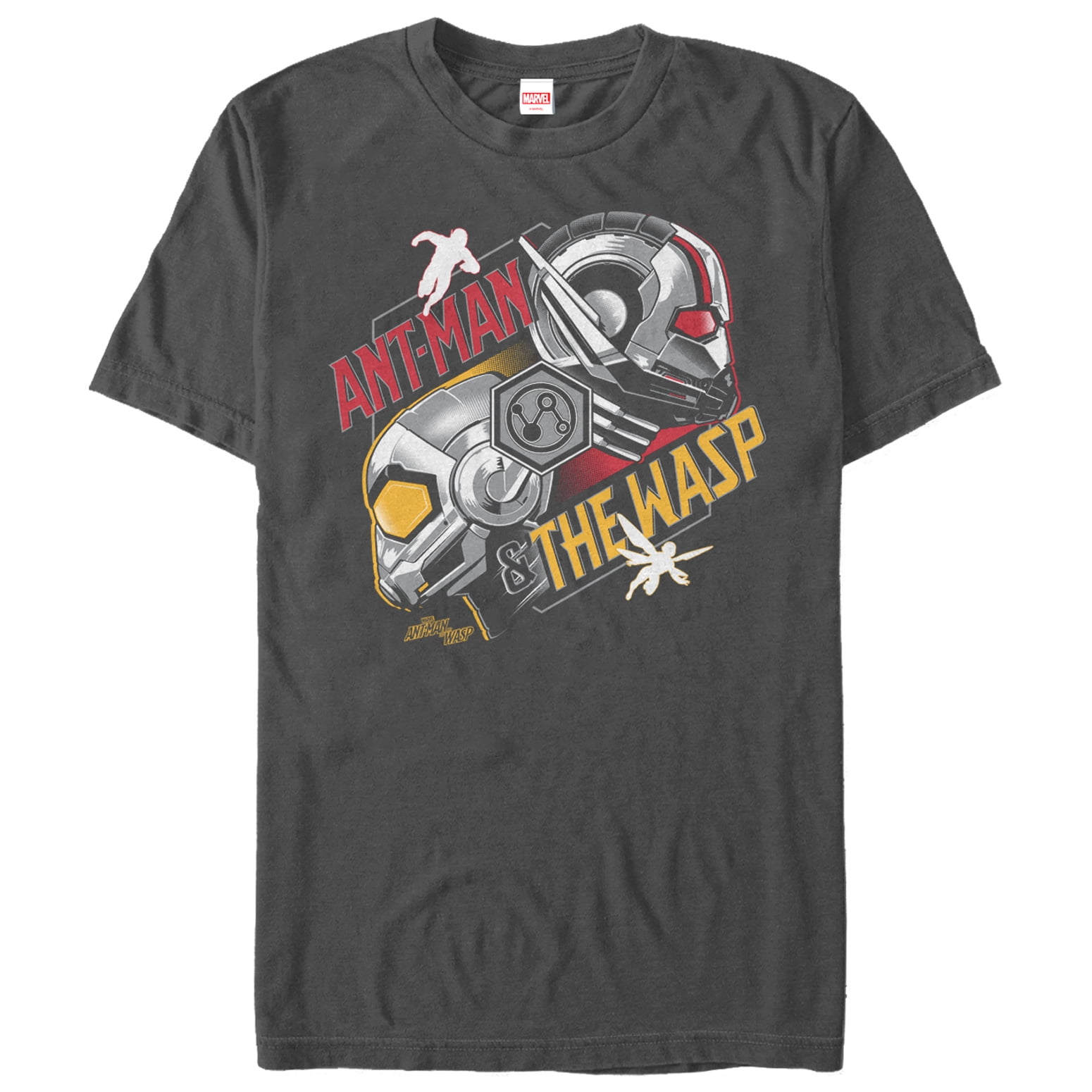 Men's Marvel Ant-Man and the Wasp Partner Profile Graphic Tee Charcoal ...