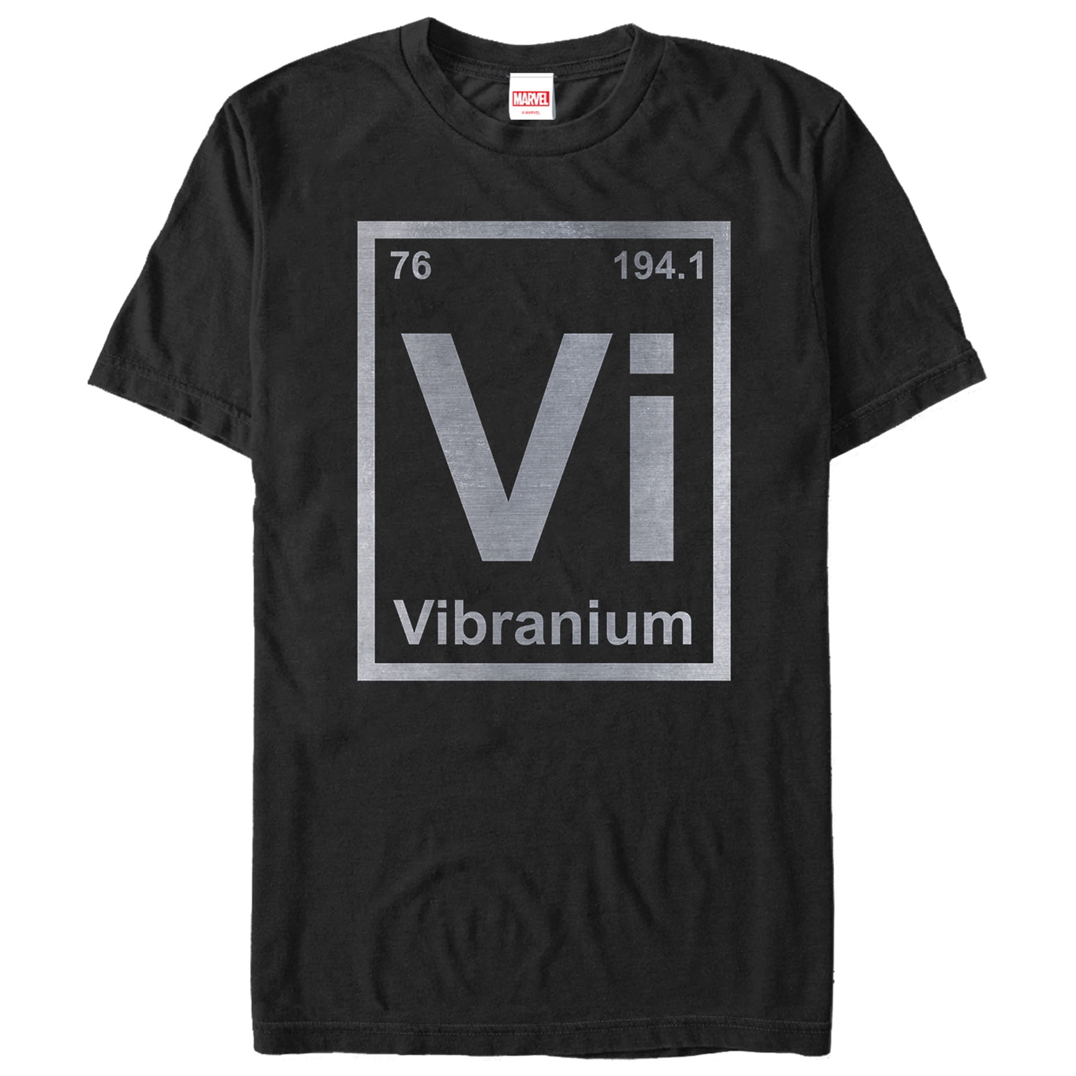 Men's Marvel Black Panther Vibranium Element Graphic Tee Black Medium ...