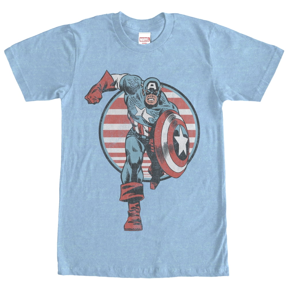 Men's Marvel Captain America Charge Graphic T-Shirt - Walmart.com