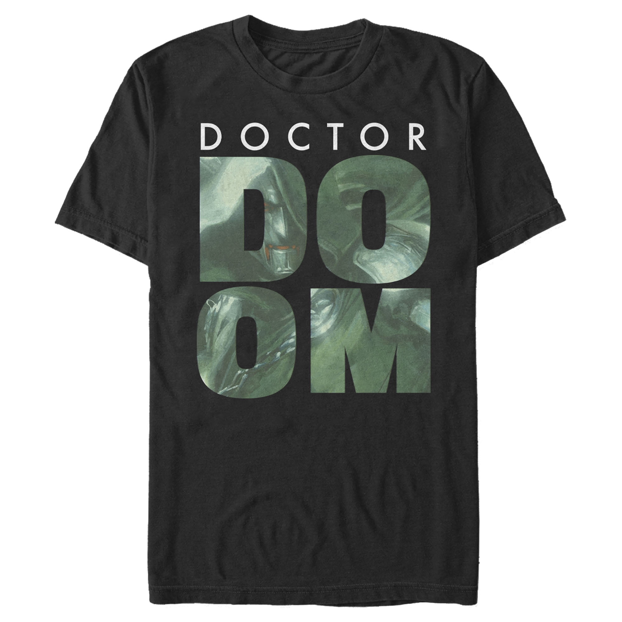 Men's Marvel: Fantastic Four Doctor Doom Bold Fill Graphic T-Shirt ...