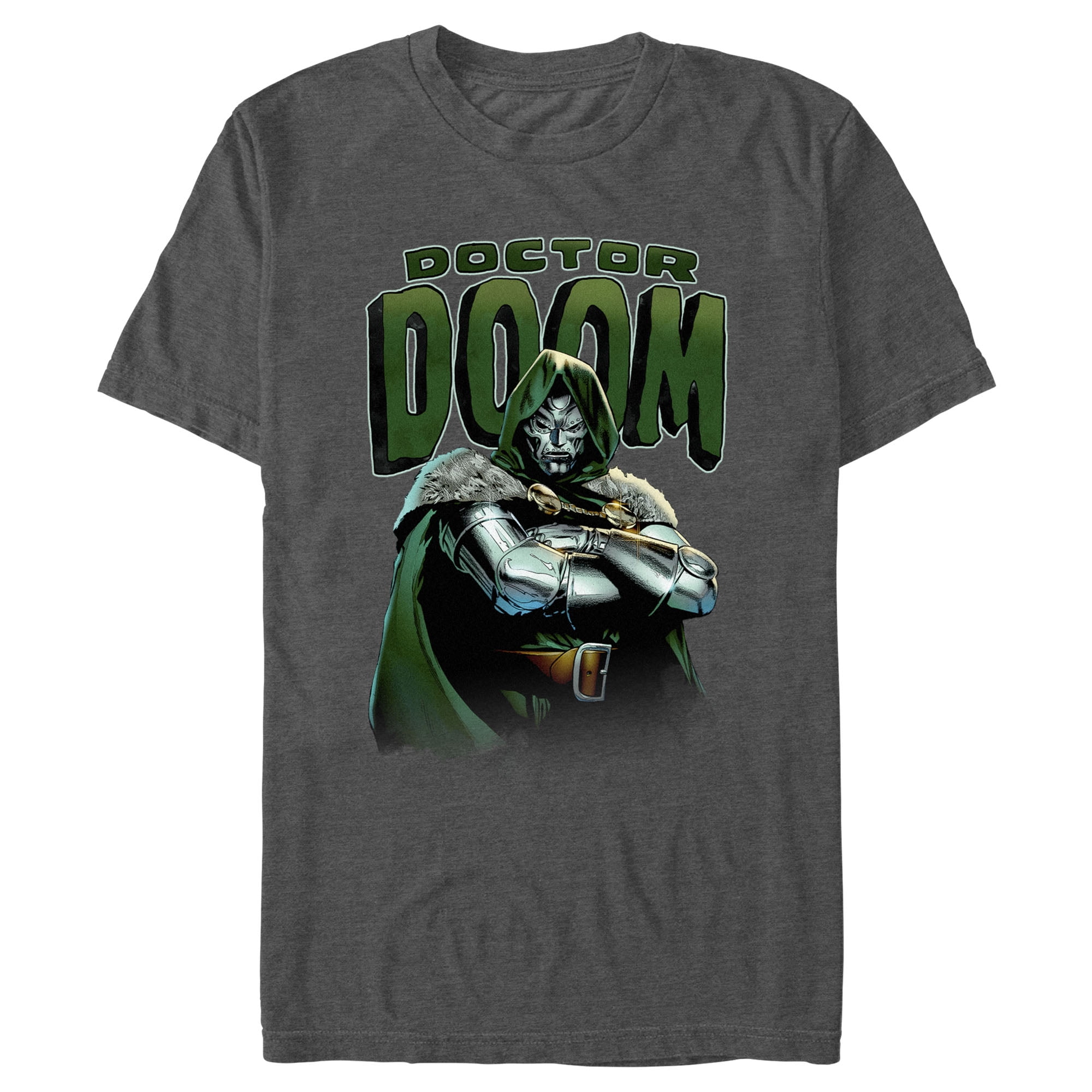Men's Marvel: Fantastic Four Doctor Doom Pose Graphic T-Shirt - Walmart.com