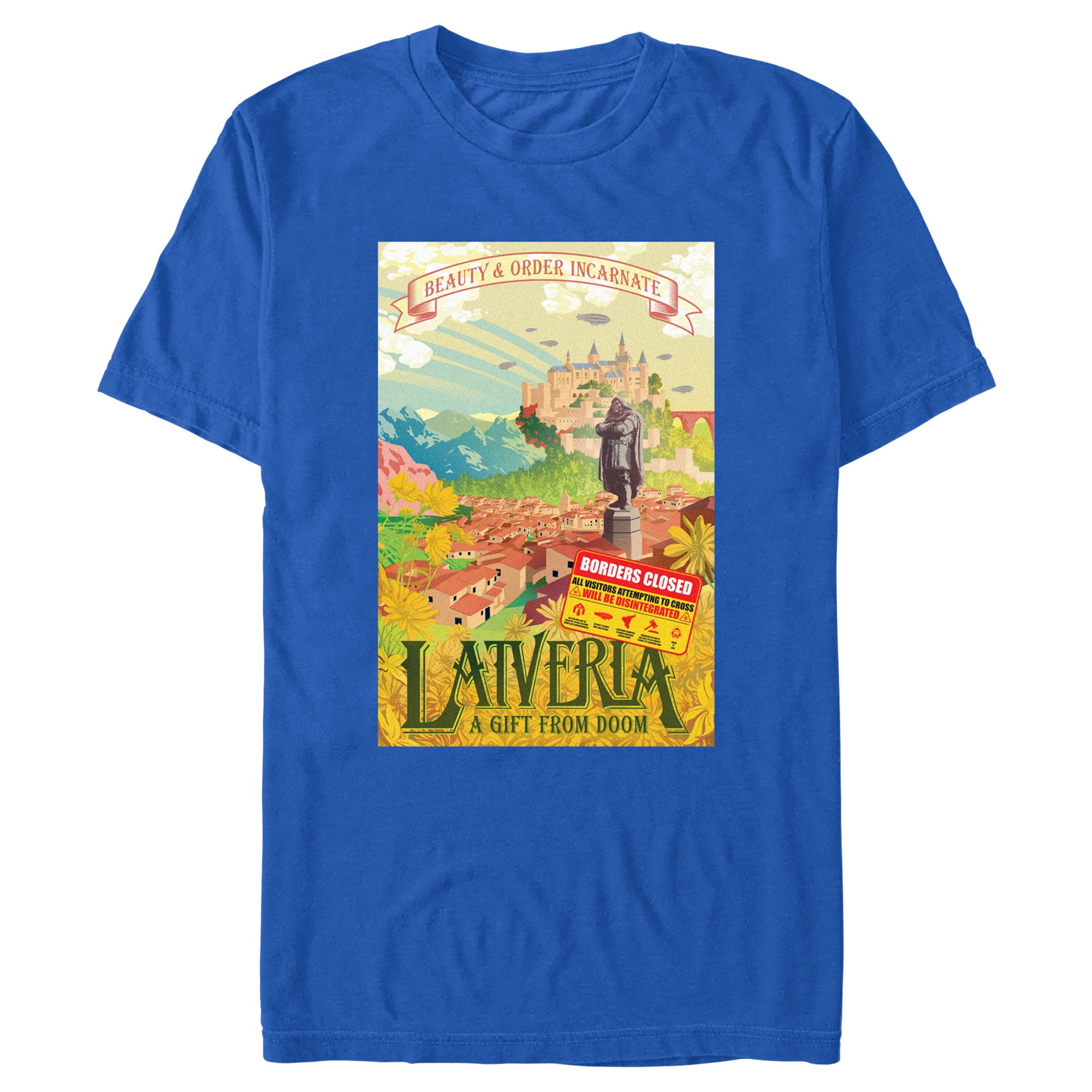 Men's Marvel Latveria a Gift From Doctor Doom Graphic T-Shirt - Walmart.com