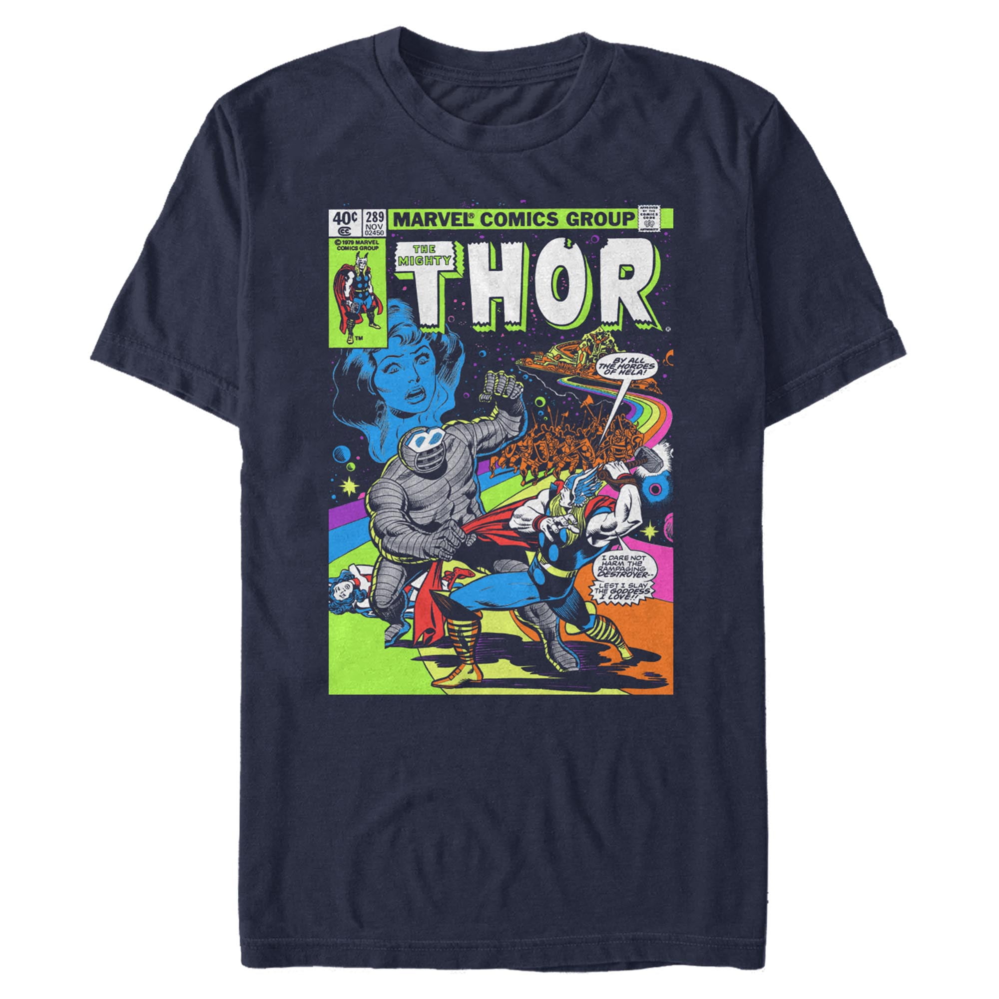 Men's Marvel The Mighty Thor Classic Comic Book Cover Issue 289 Graphic ...