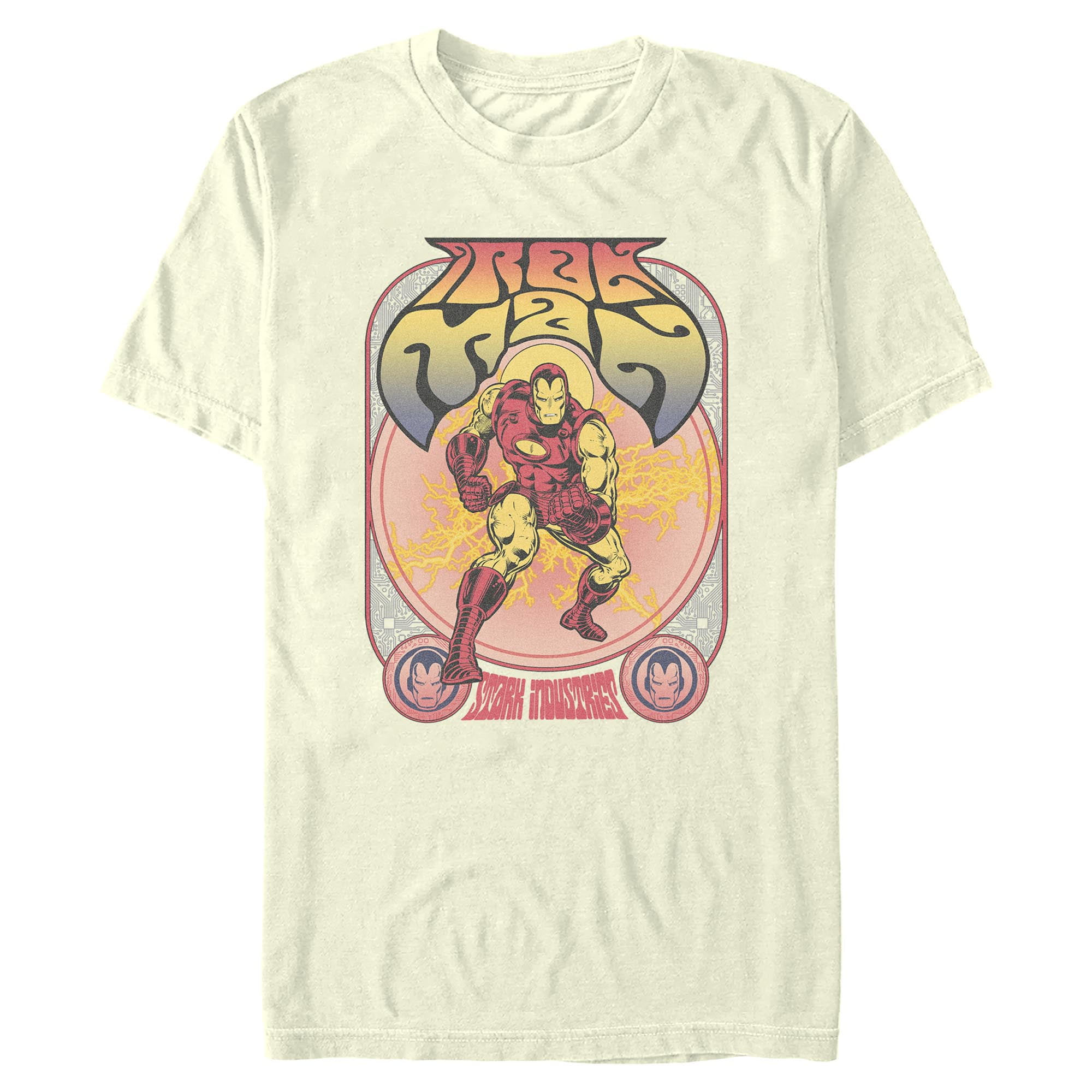 Men's Marvel Retro Invincible Iron Man Graphic T-Shirt - Walmart.com