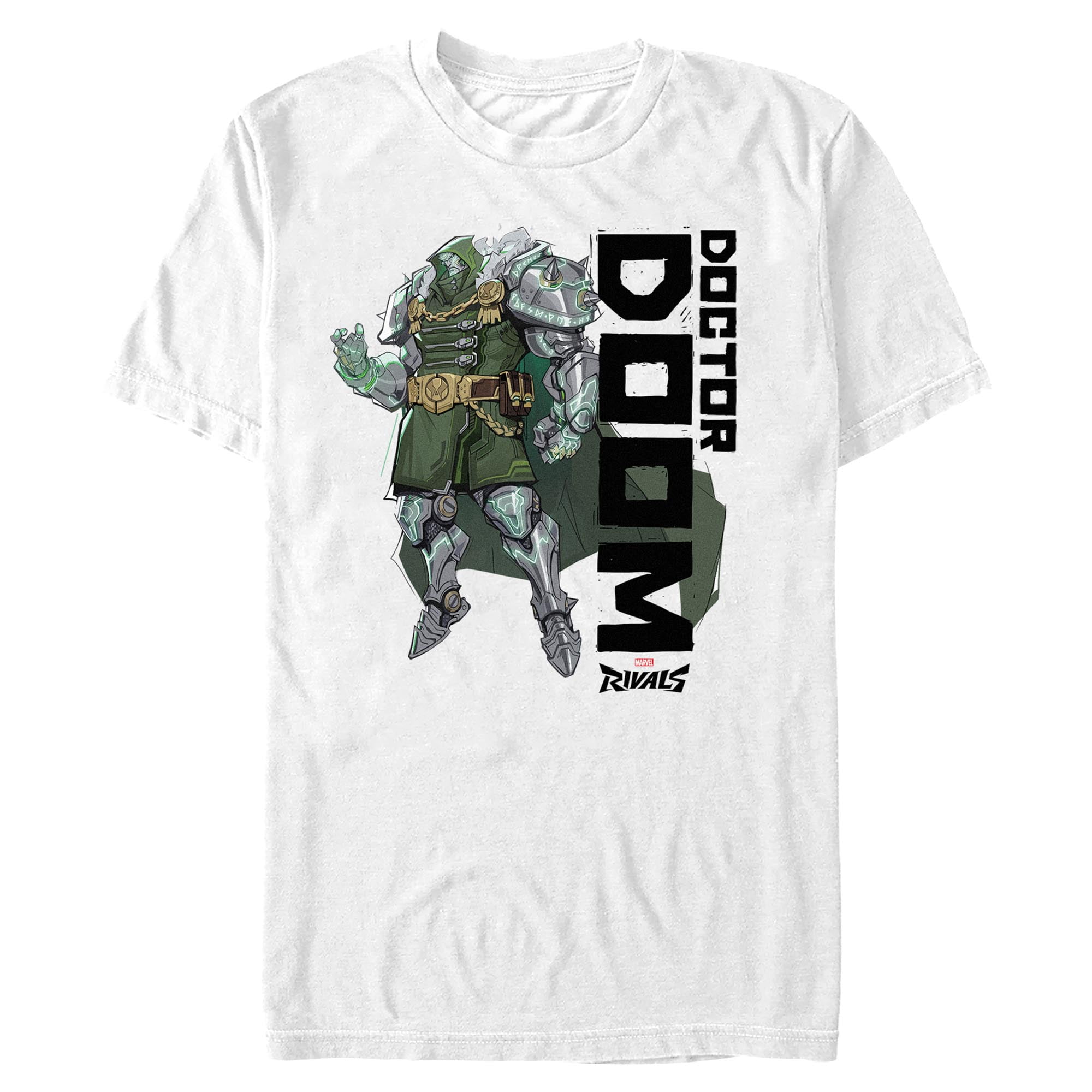 Men's Marvel: Rivals Doctor Doom Armor Graphic T-Shirt - Walmart.com