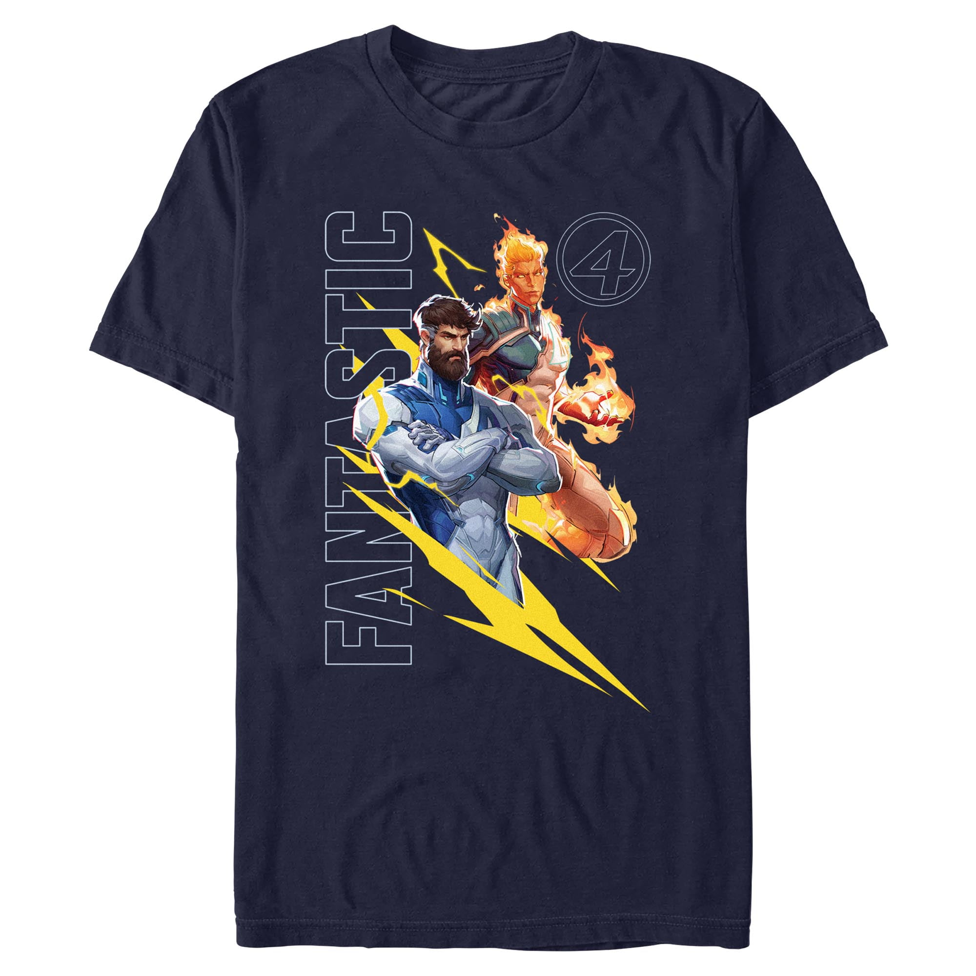 Men's Marvel: Rivals Fantastic Duo Graphic T-Shirt - Walmart.com