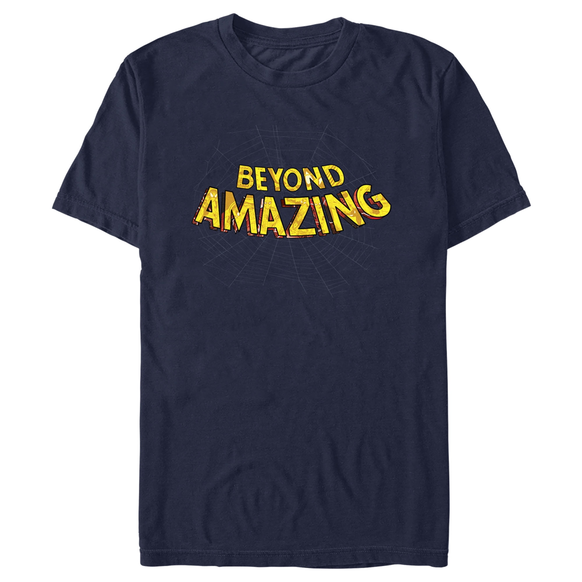 Men's Marvel Spider-Man Beyond Amazing WEB BEYOND SPIDEY T-Shirt ...