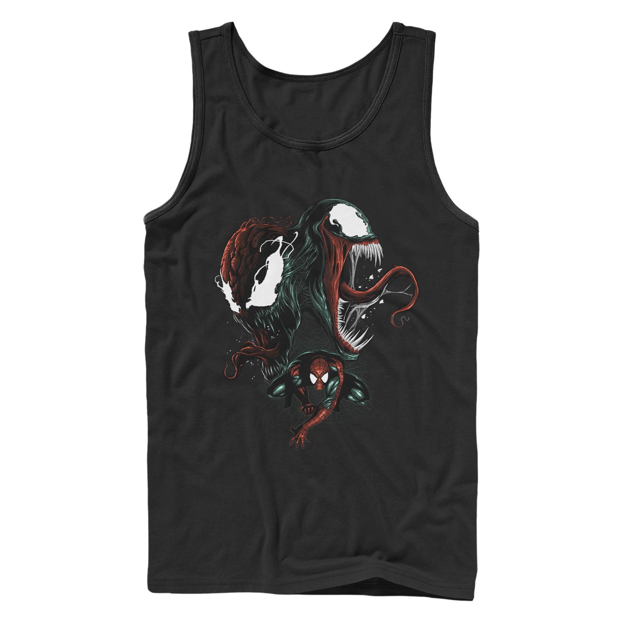 Men's Marvel: Spider-Man Venom Alien Symbiote Duo Tank Top - Walmart.com