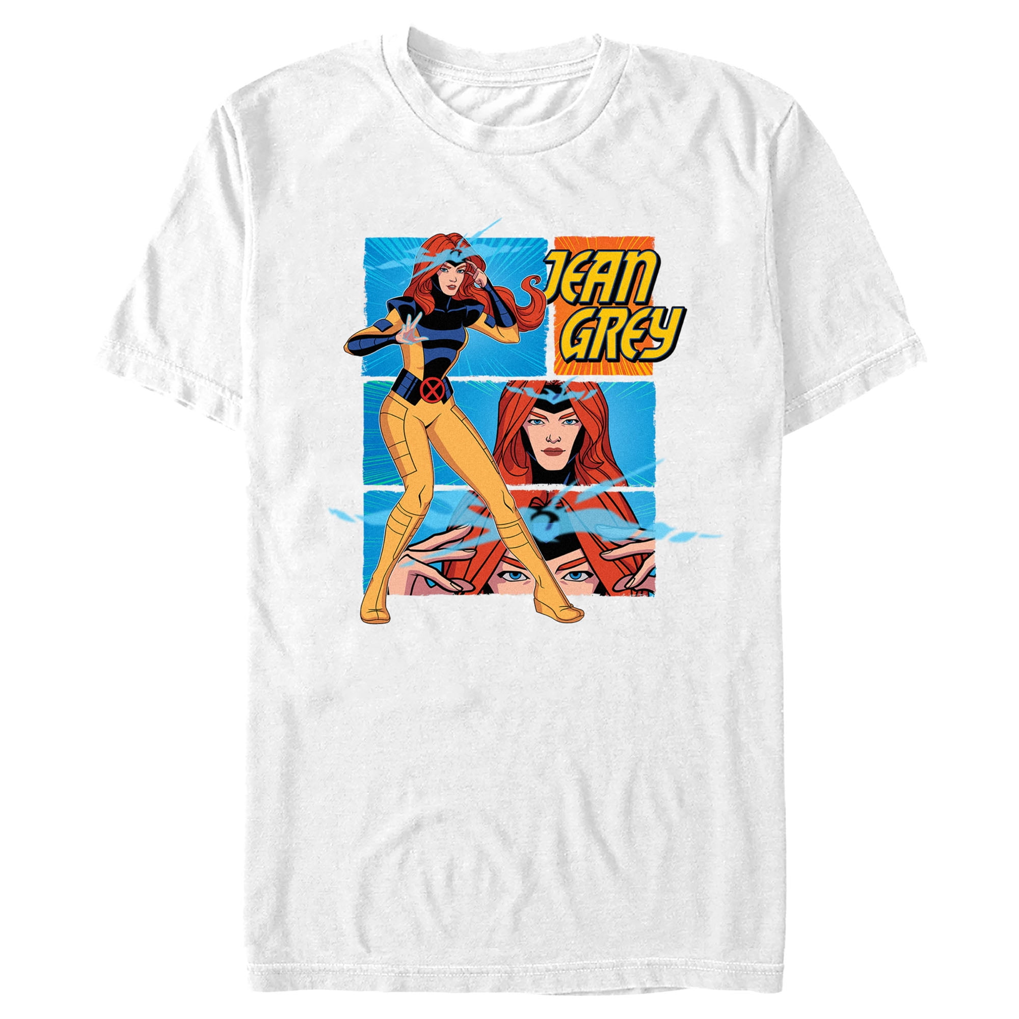 Men's Marvel: X-Men '97 Jean Grey Poses Portrait Graphic T-Shirt ...