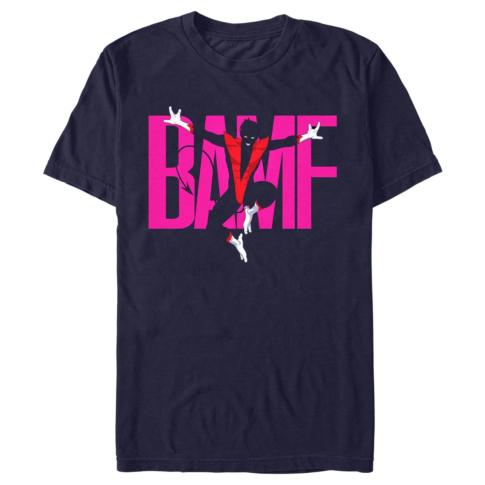 Men's Marvel: X-Men '97 Nightcrawler Bamf Graphic T-Shirt - Walmart.com