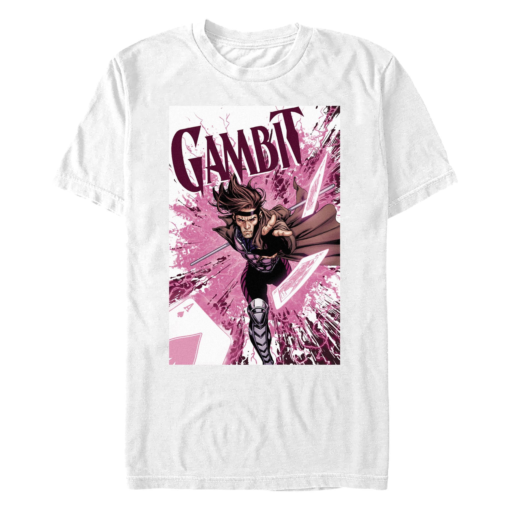 Men's Marvel: X-Men Gambit Painted Graphic T-Shirt - Walmart.com