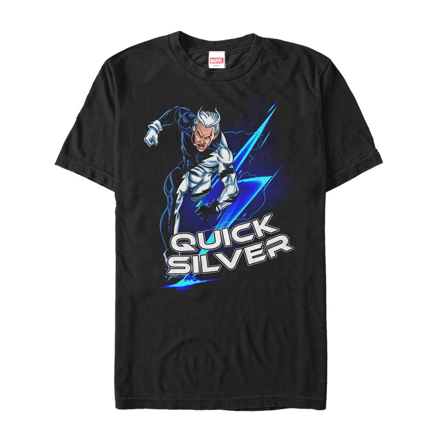 Men's Marvel X-Men Quicksilver Graphic Tee Black 3X Large - Walmart.com