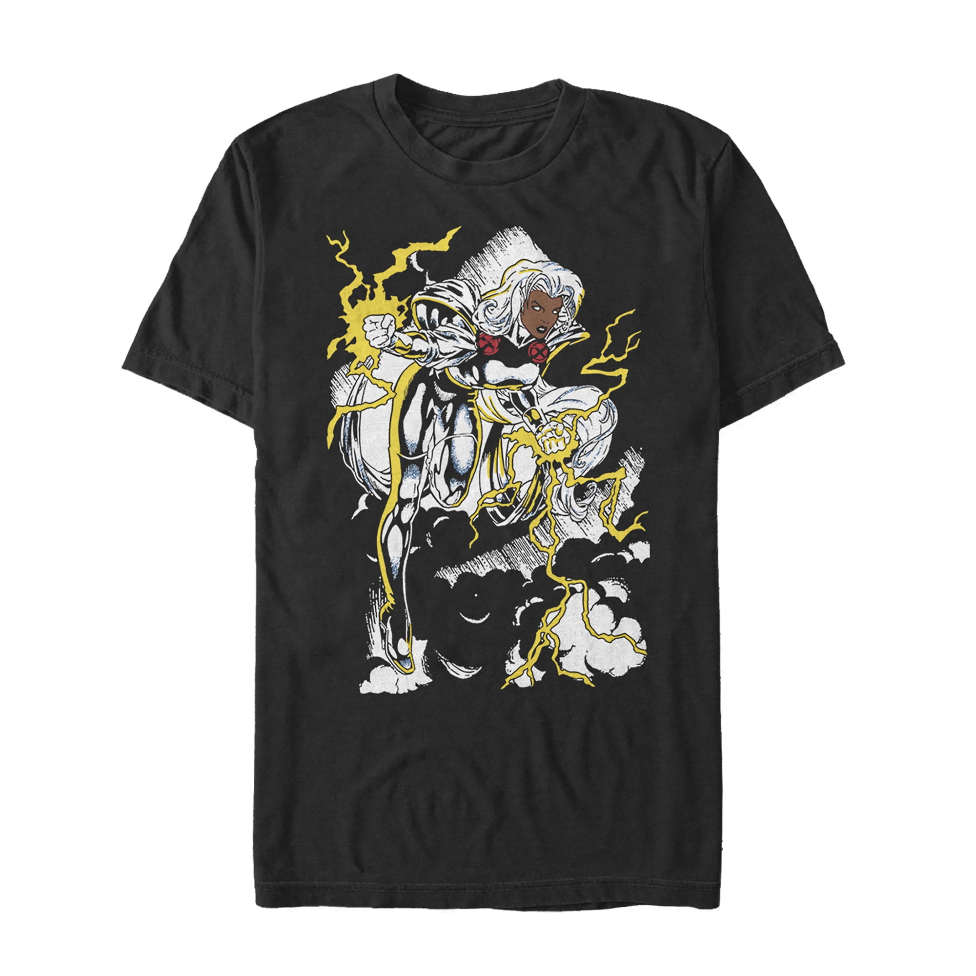 Men's Marvel X-Men Storm Lightning Tempest Graphic Tee Black Large ...