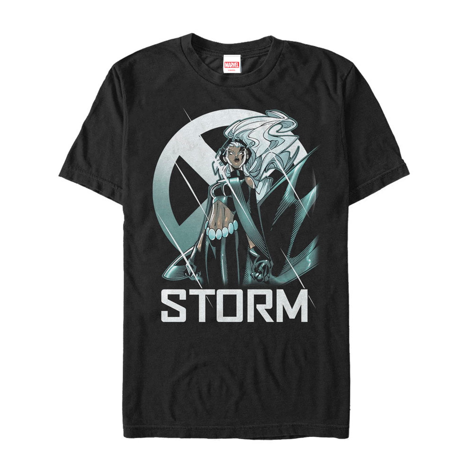 Men's Marvel X-Men Storm Logo Graphic Tee Black 4X Large - Walmart.com