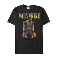 Men's Marvel X-Men Wolverine Scratch Graphic Tee Black 4X Large ...