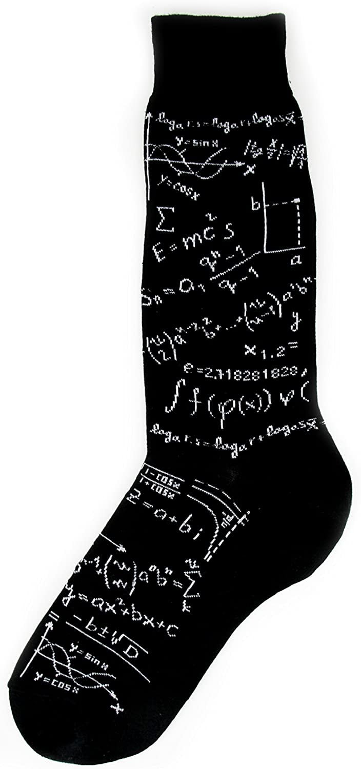Men's Math Genius Socks - Walmart.com