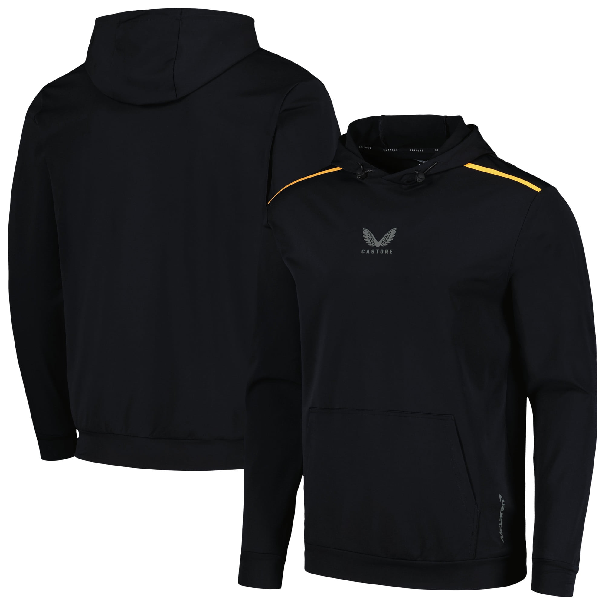 Men's McLaren F1 Team Castore Black LYCRA- SPORT Pullover Hoodie ...