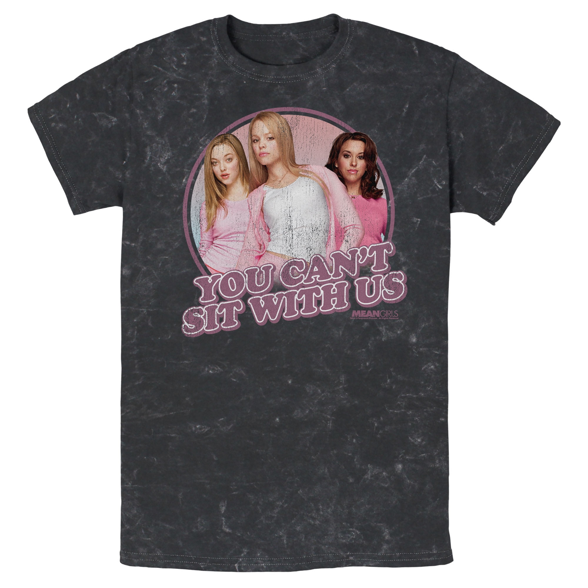Men's Mean Girls You Can't Sit With Us Portraits Graphic Tee Black ...