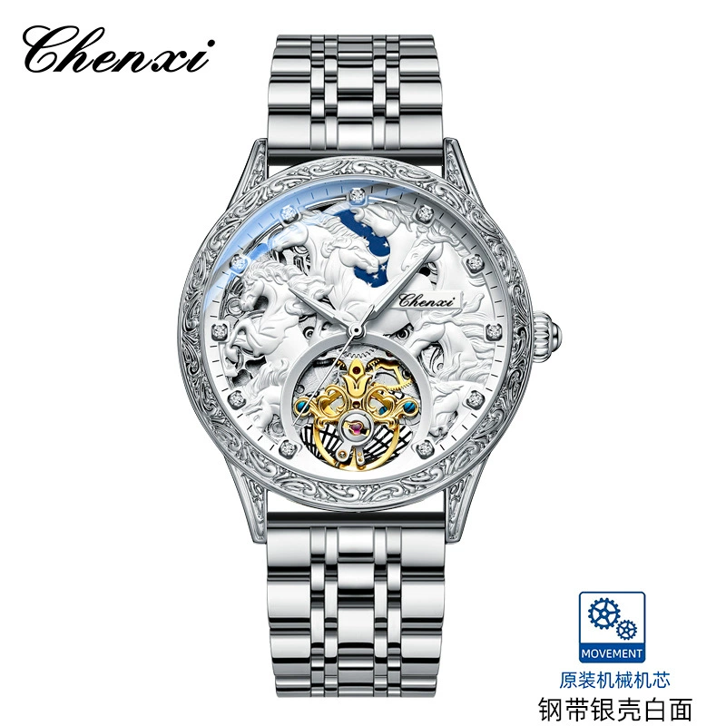 Men's Mechanical Watch Watches Automatic Skeletonized Luminous ...