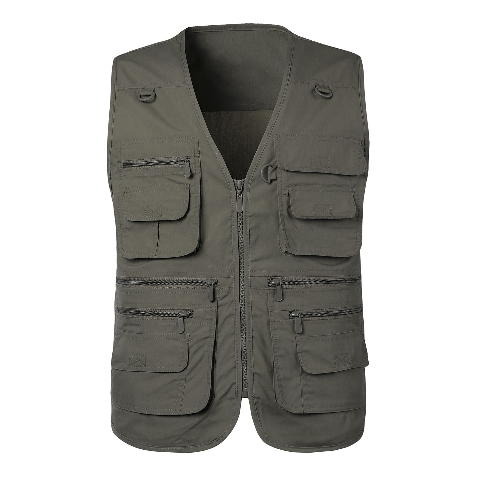 Men's Mesh Breathable Openwork Camouflage Journalist Photographer ...