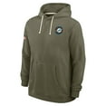 Men's Miami Olive 2025 Salute to Service Sideline Standard Fleece ...