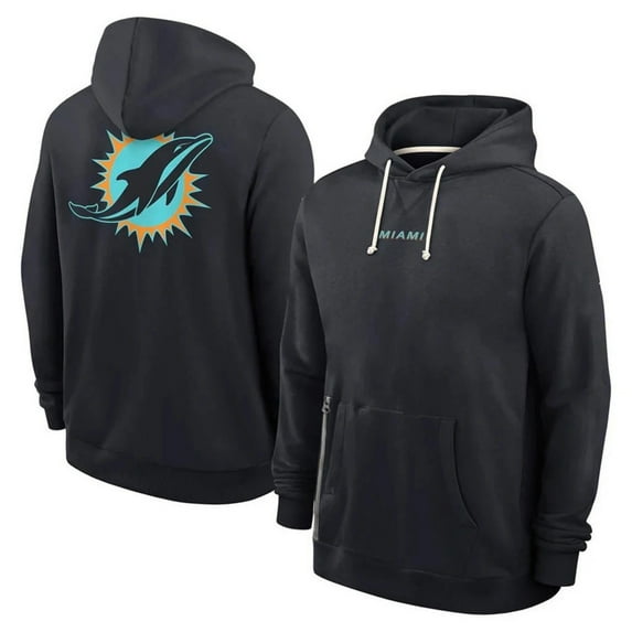 Men's Miami Sideline Standard Issue Initial Home Dri-FIT Hoodie ...