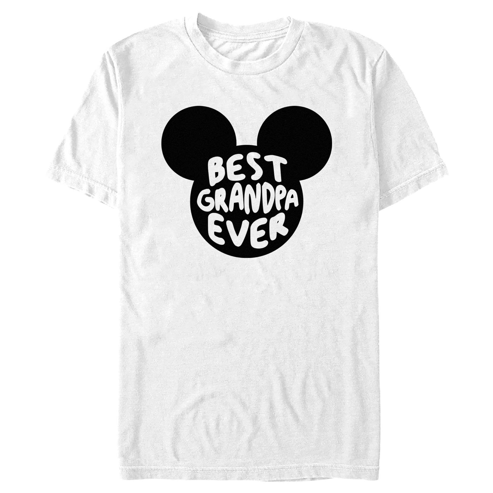 Men's Mickey & Friends Best Grandpa Ever Mouse Ears Graphic T-Shirt ...