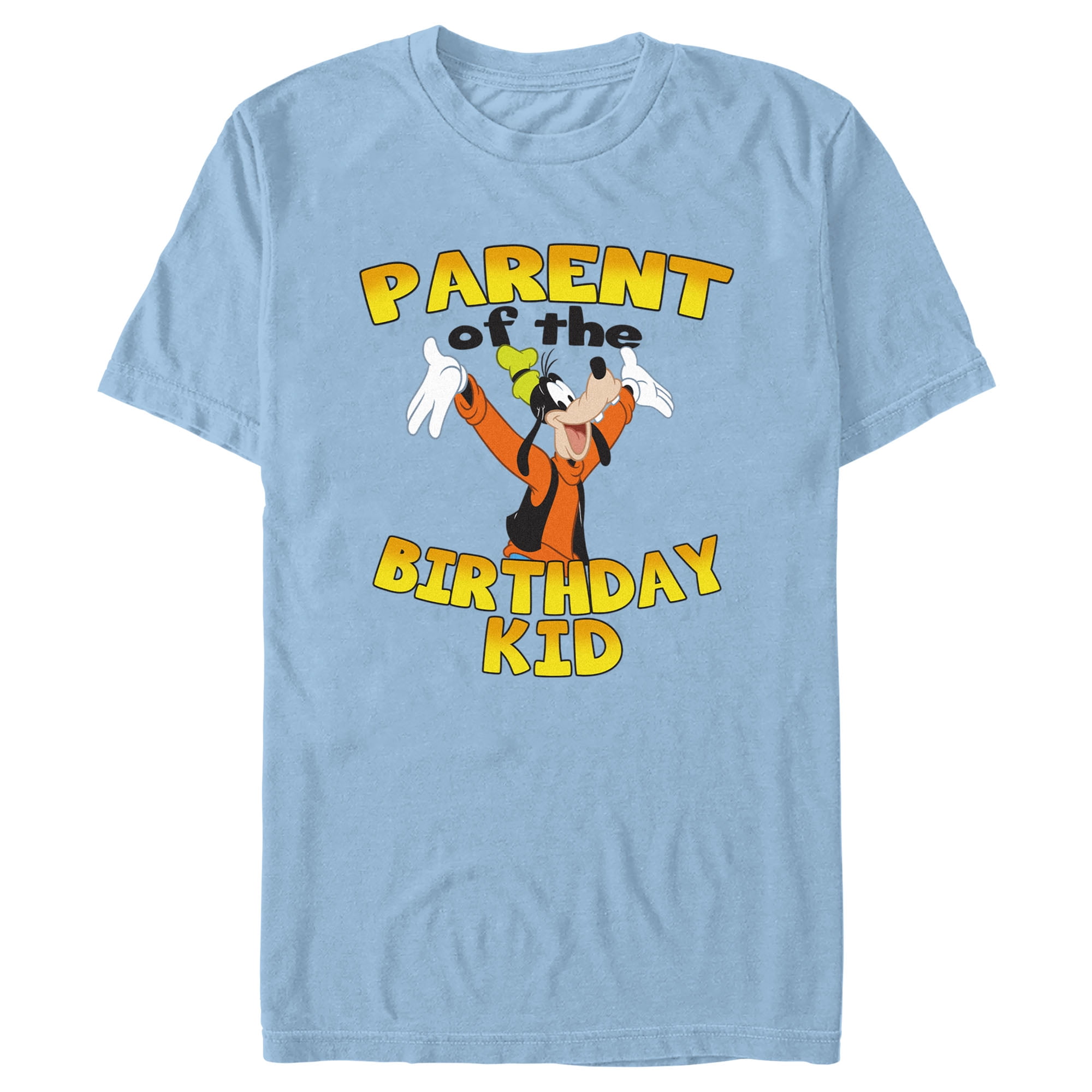 Men's Mickey & Friends Goofy Parent of the Birthday Kid Graphic Tee ...