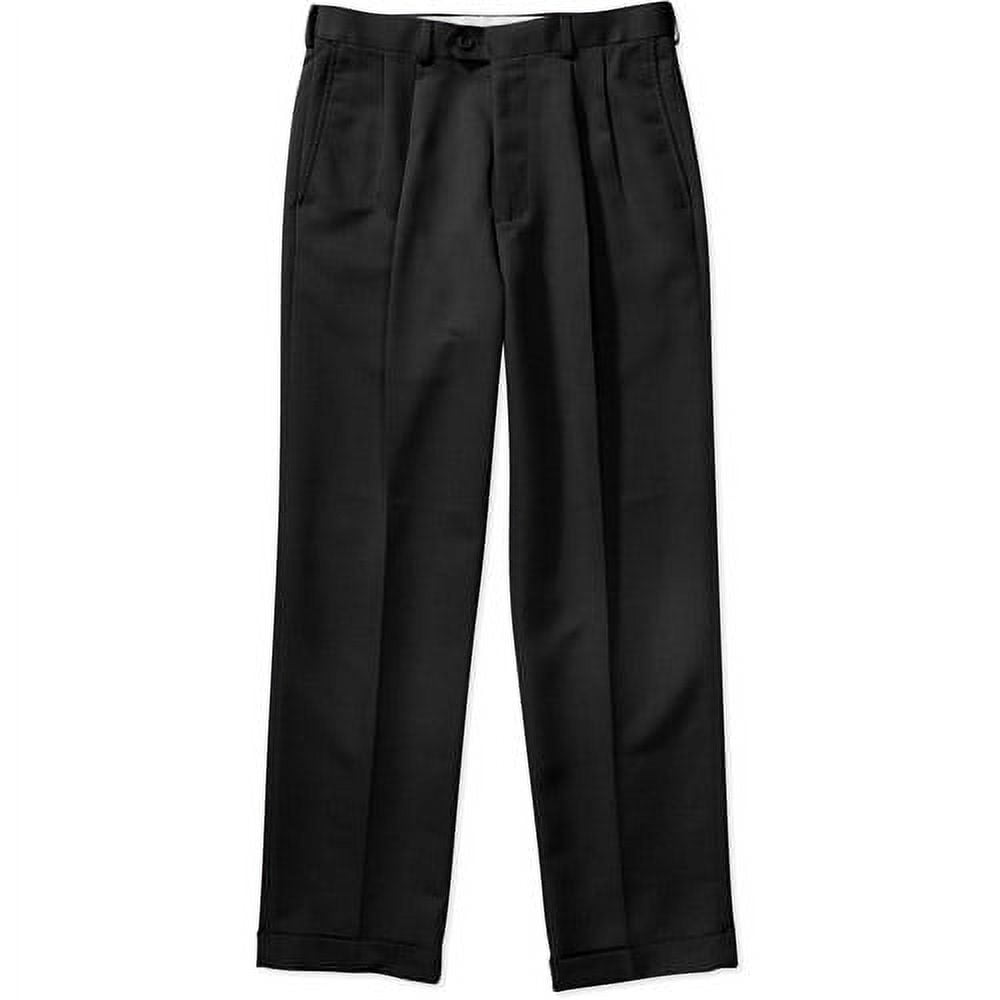 Men's Microfiber Dress Pants - Walmart.com