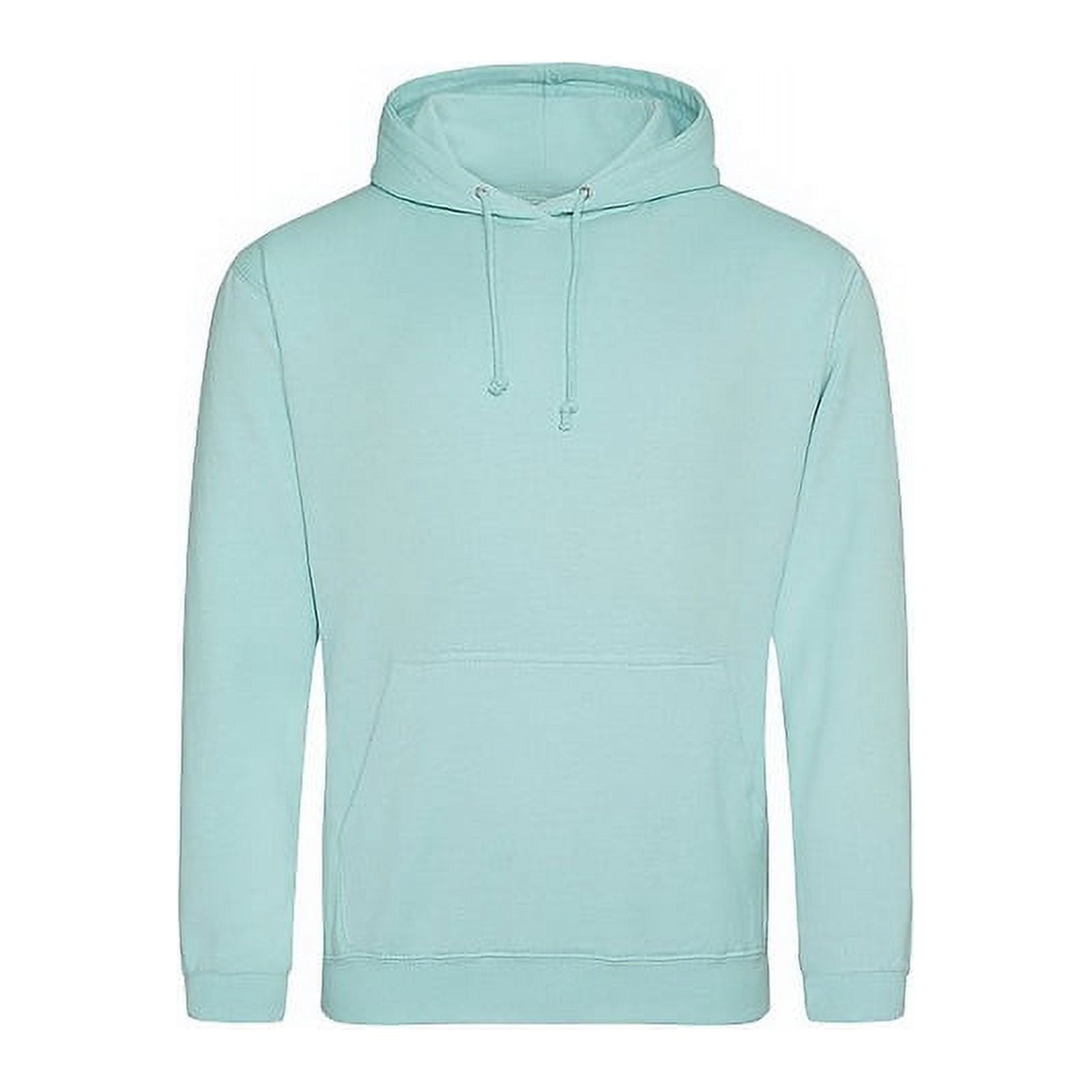Men's Midweight College Hooded Sweatshirt - PEPPERMINT - XL - Walmart.com