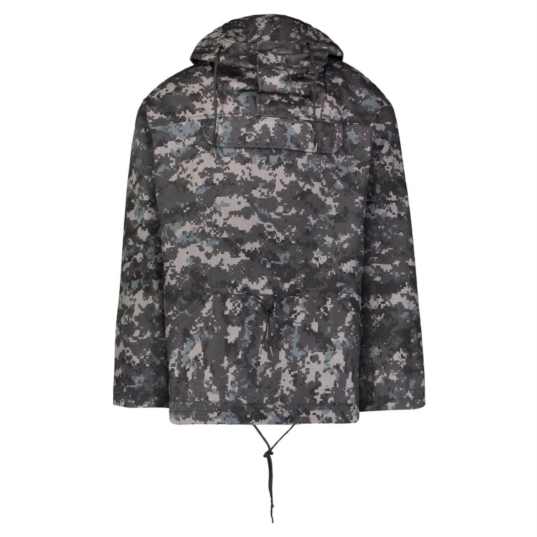 Men's Military Style Lightweight Anorak Pullover Parka - Walmart.com