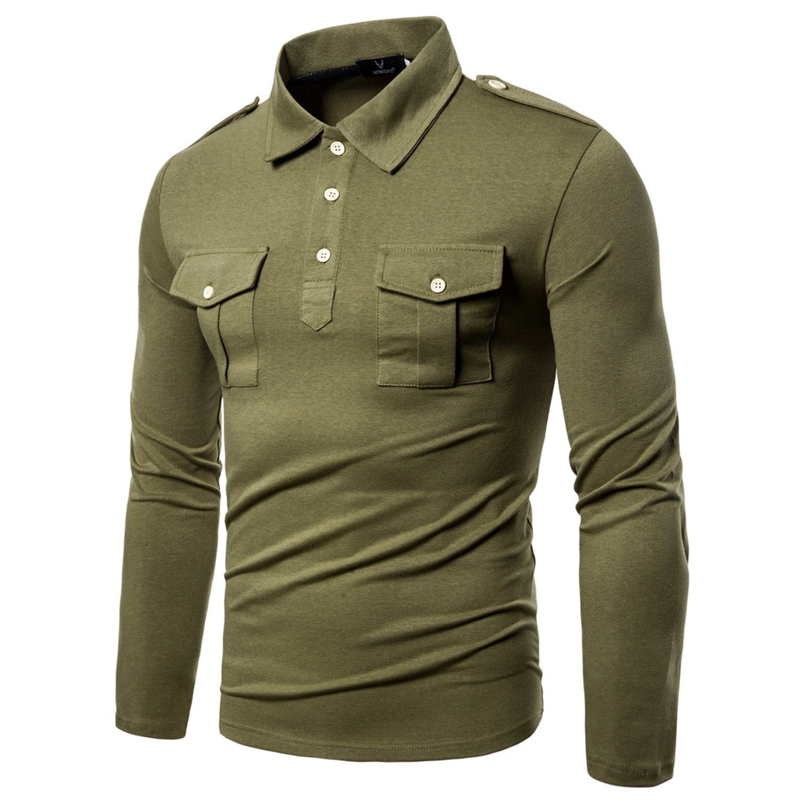 Men's Military Tactical Army Combat Pullover Long Sleeve Shirt Outdoor ...