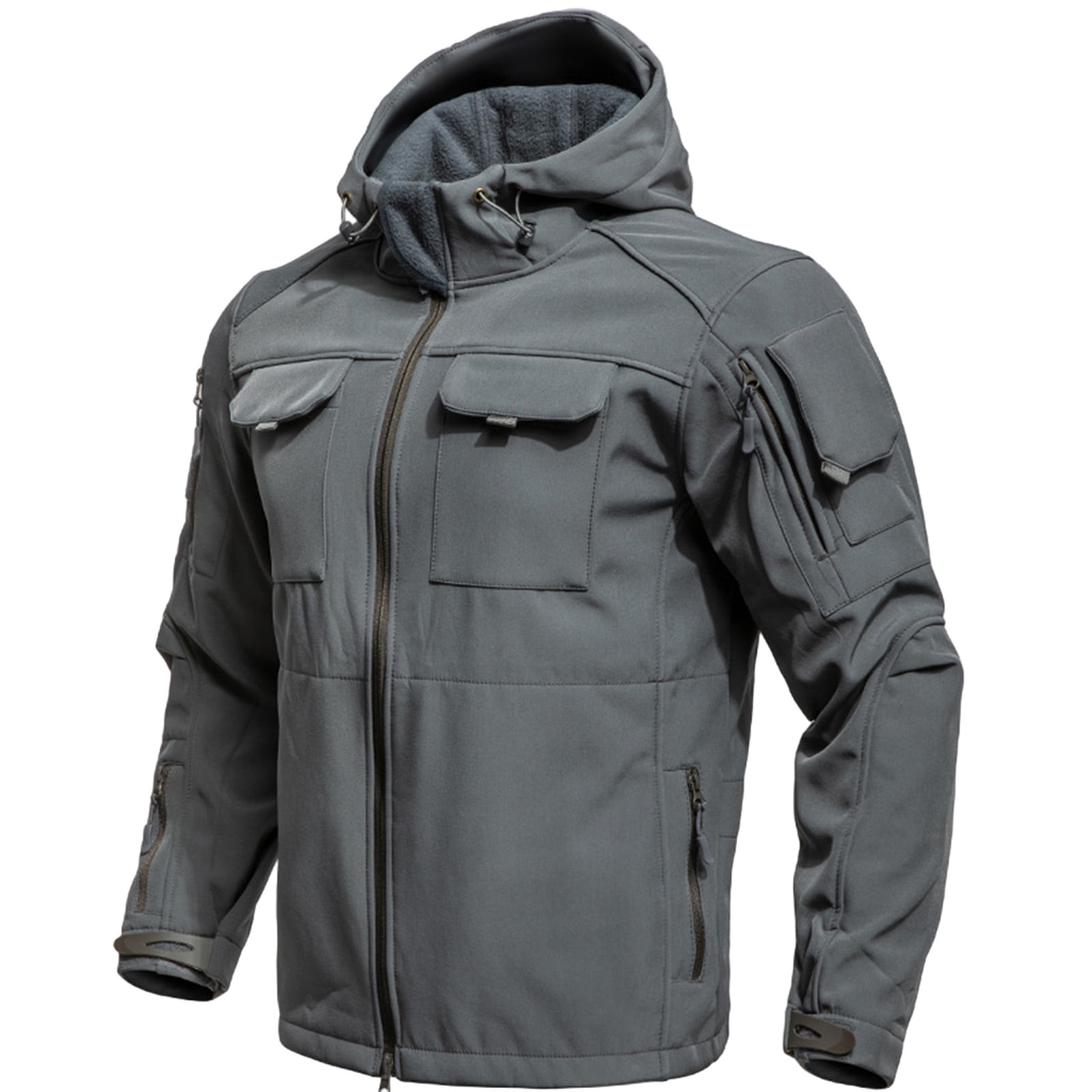 Men's Military Tactical Jackets Camouflage Softshell Fleece Fall ...