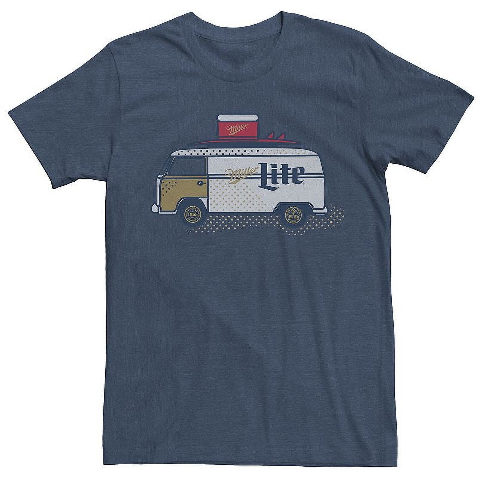 Men's Miller Lite Surf Van Tee - Walmart.com