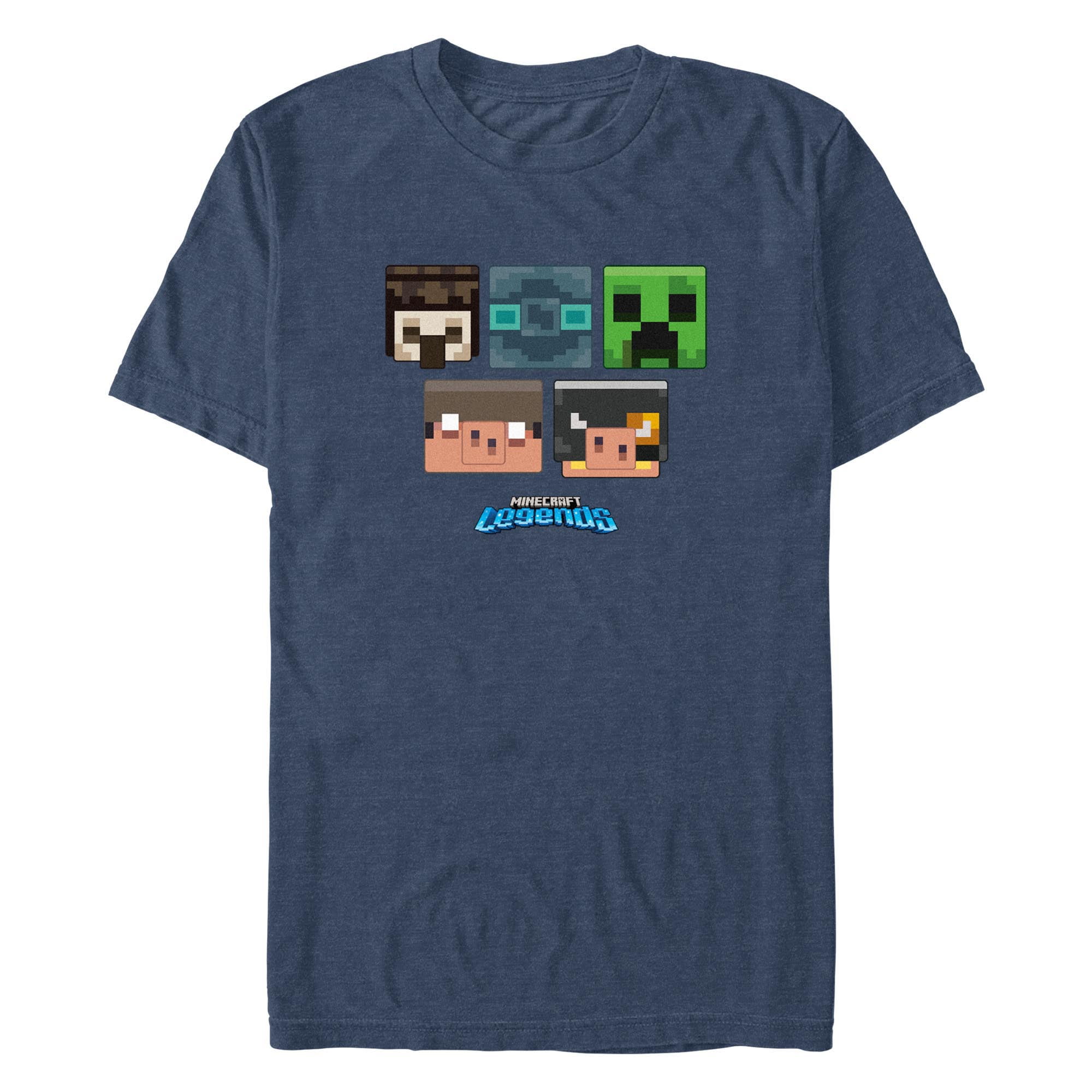 Men's Minecraft Mobs and Piglins Graphic T-Shirt - Walmart.com