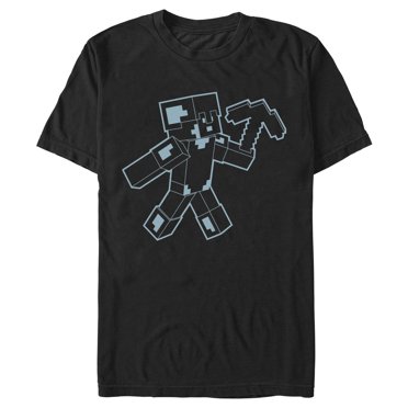 Men's Minecraft Classic Steve Adventure Is an Attitude Graphic T-Shirt ...