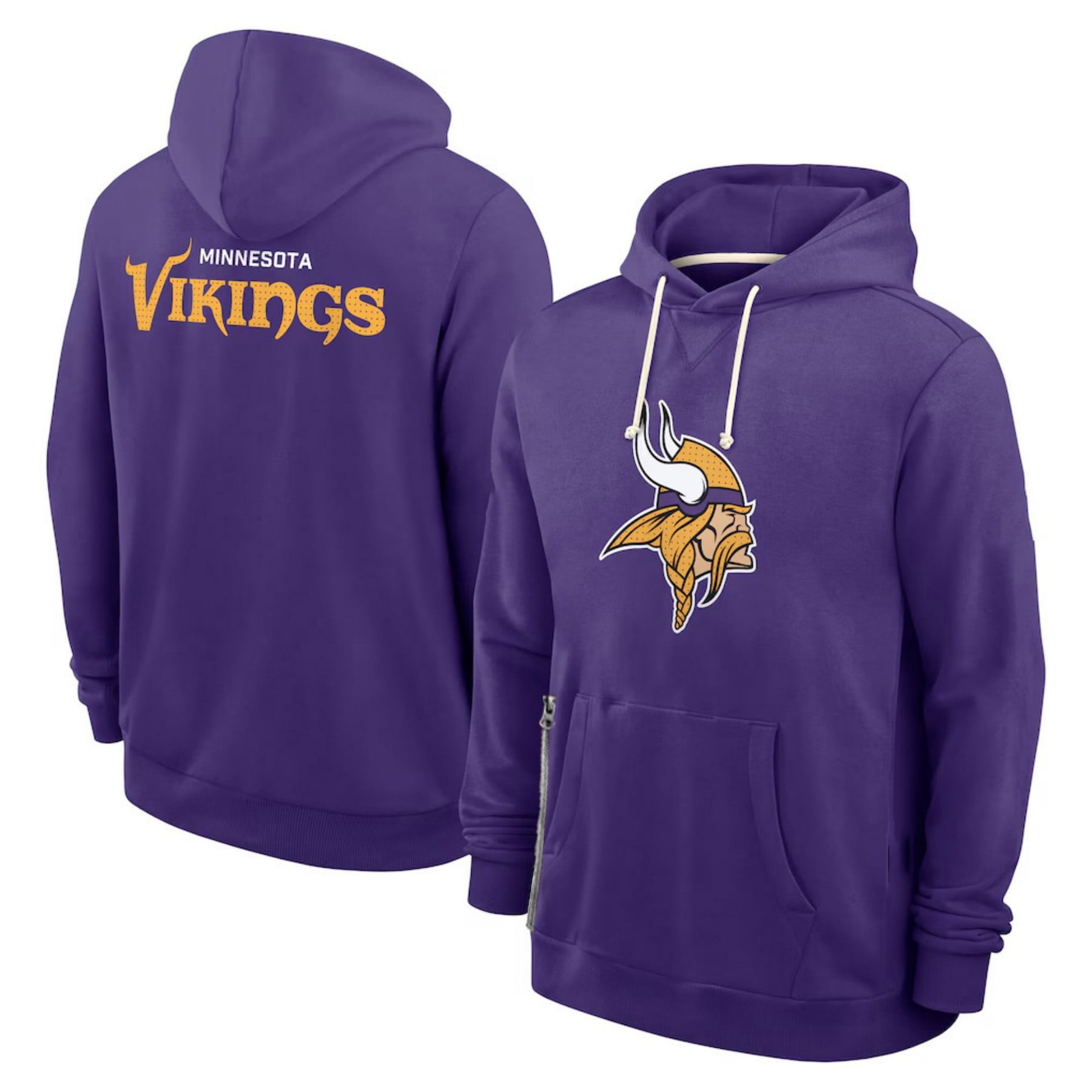 Men's Minnesota-3 Sideline Standard Issue Initial Home Dri-FIT Hoodie ...