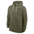 Men's Minnesota Olive 2025 Salute to Service Sideline Standard Fleece ...