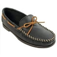 Minnetonka Men's Classic Camp Moccasin,Black,9 M US - Walmart.com