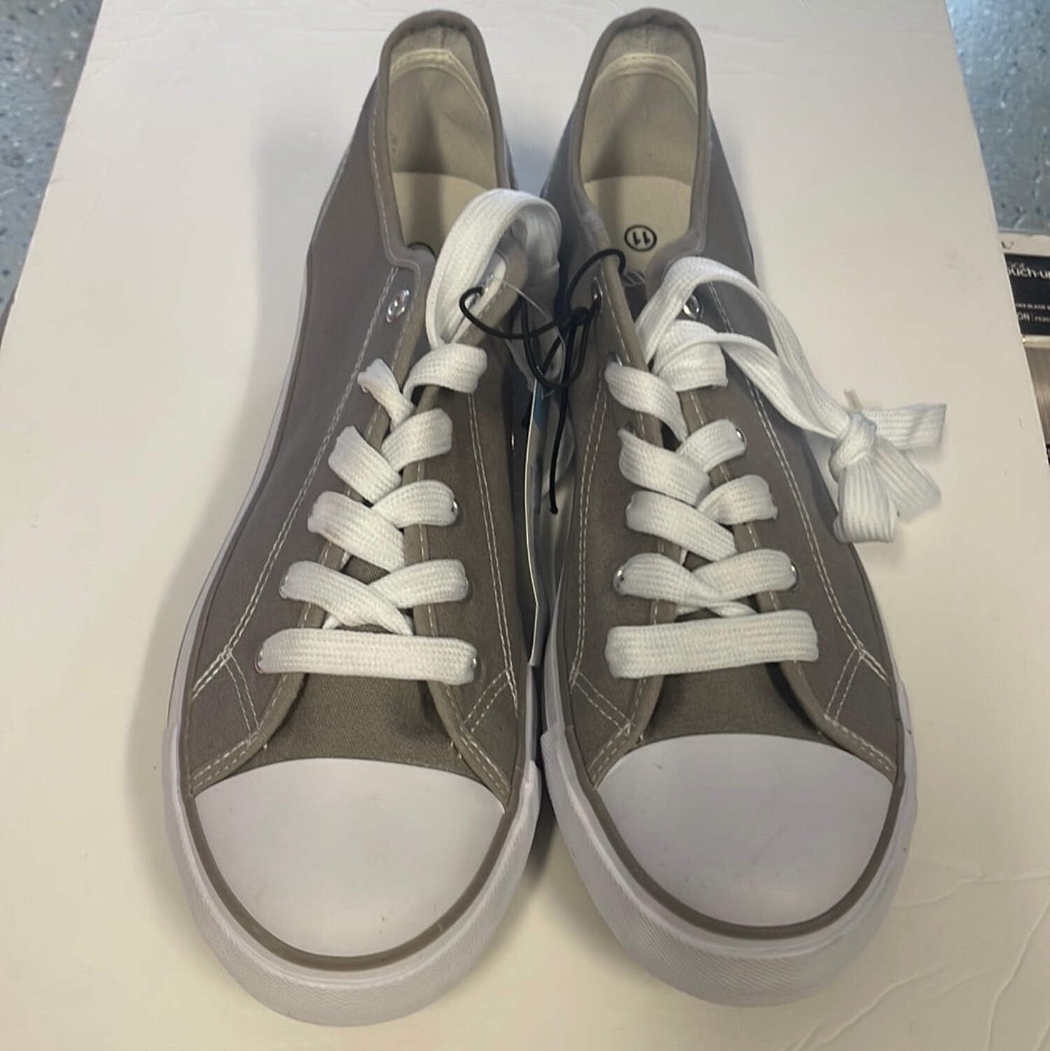 Men‘s Mission Ridge Grey and White Charlie Shoe - Walmart.com