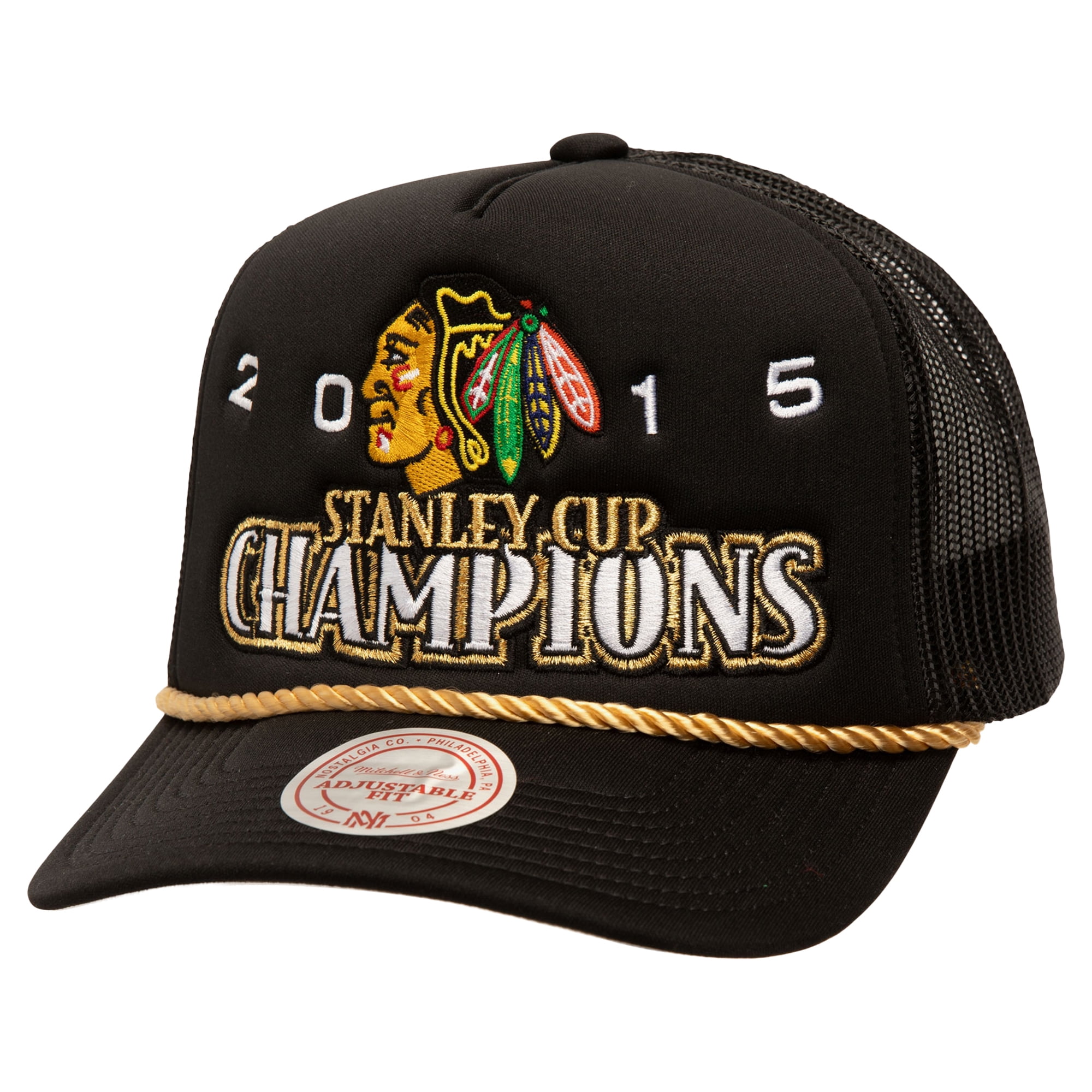 Men's Mitchell & Ness Black Chicago Blackhawks SOUL Collection Golden ...