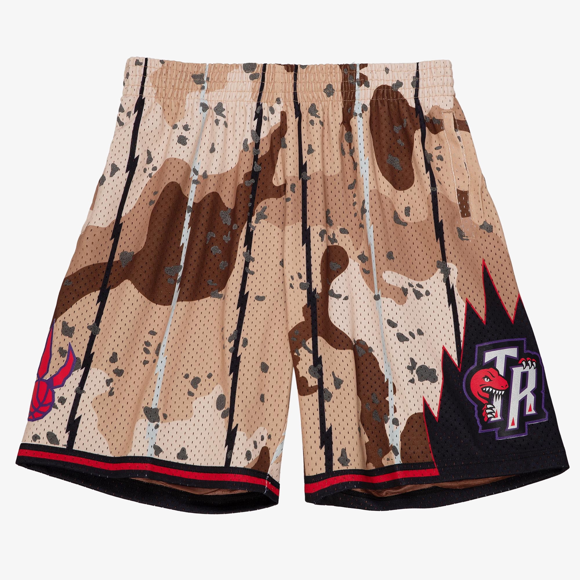 Men's Mitchell & Ness Camo Toronto Raptors 1986/87 Hardwood Classics ...