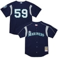 Men's Mitchell & Ness Felix Hernandez Navy Seattle Mariners Cooperstown ...