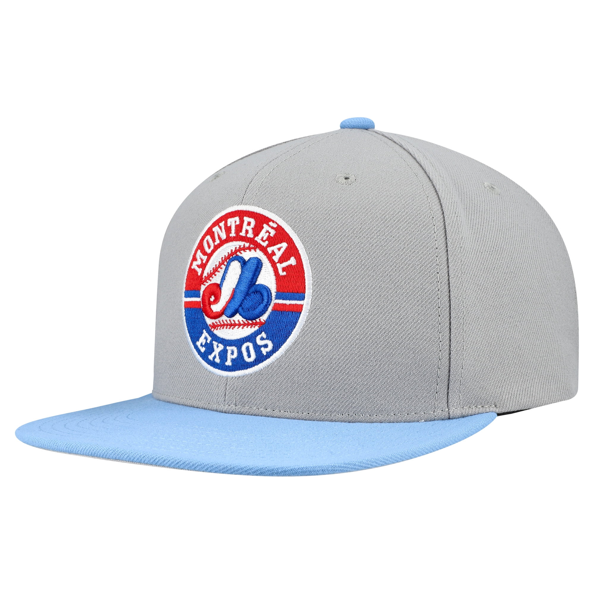 Men's Mitchell & Ness Gray Montreal Expos Cooperstown Collection Basic ...